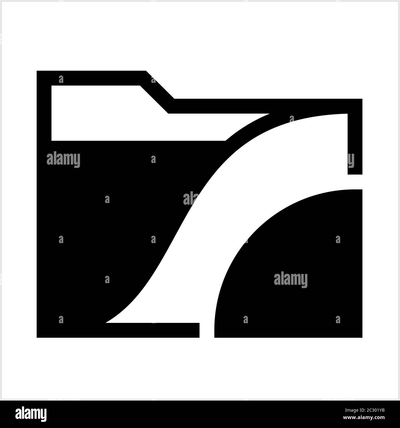 Computer Folder Icon, File Folder System Vector Art Illustration Stock ...