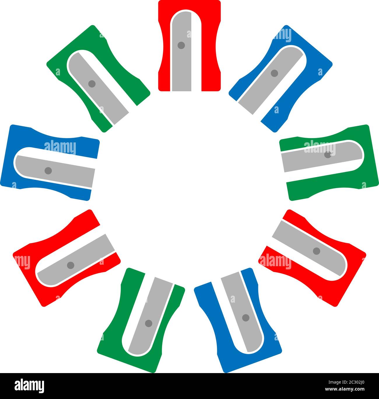 Pencil Sharpener Icon, Sharpener Vector Art Illustration Stock Vector ...