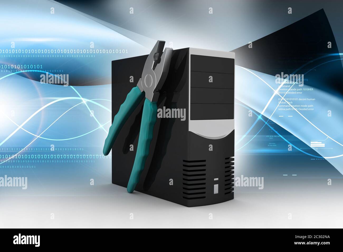 computer repair service concept Stock Photo - Alamy