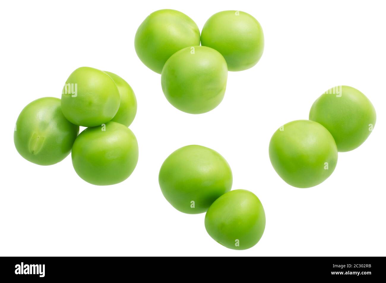 Pisum sativum seed Cut Out Stock Images & Pictures - Alamy