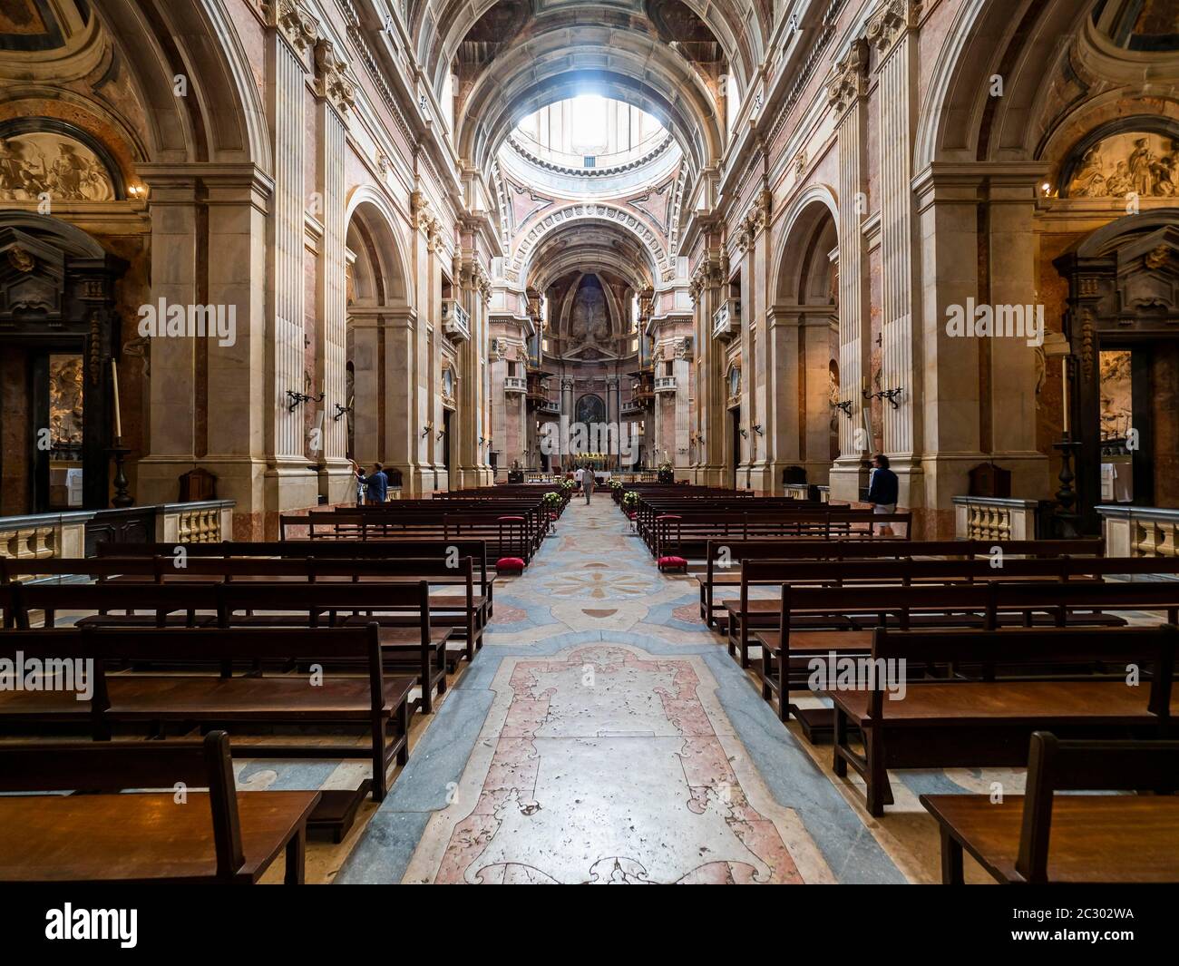 Mafra National Palace, Mafra, Portugal Stock Photo - Alamy