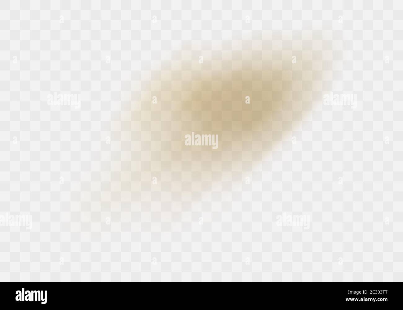 Desert sandstorm, brown dusty cloud or dry sand flying with gust of ...