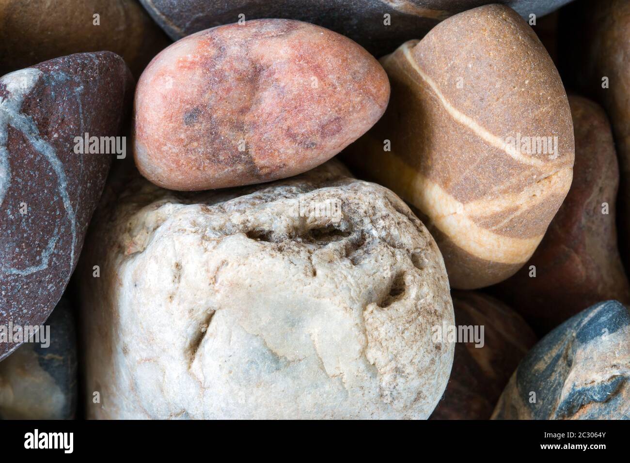 Detail of the various stones - minerals Stock Photo - Alamy