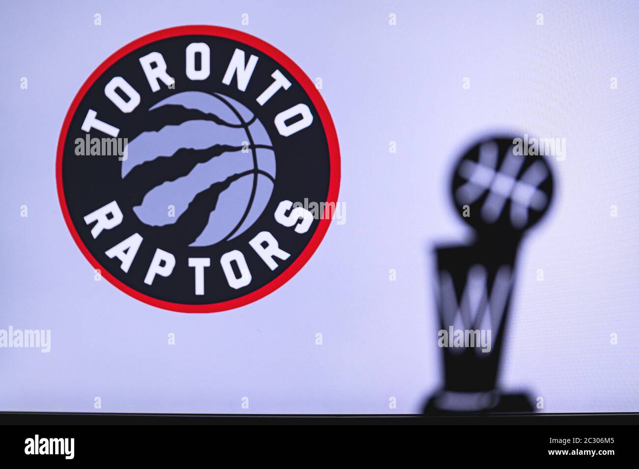 Raptors logo hi-res stock photography and images - Alamy