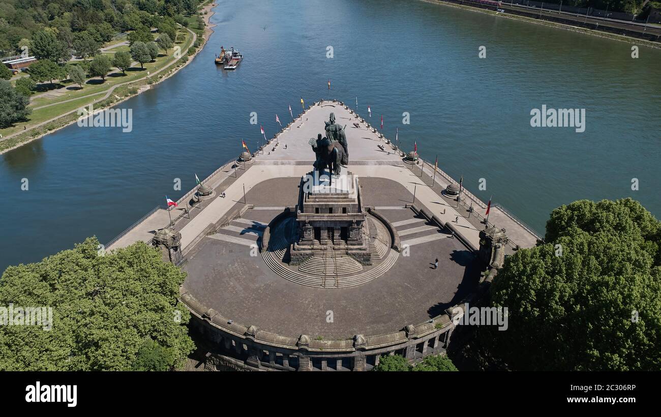 Koblenz Statue High Resolution Stock Photography and Images - Alamy