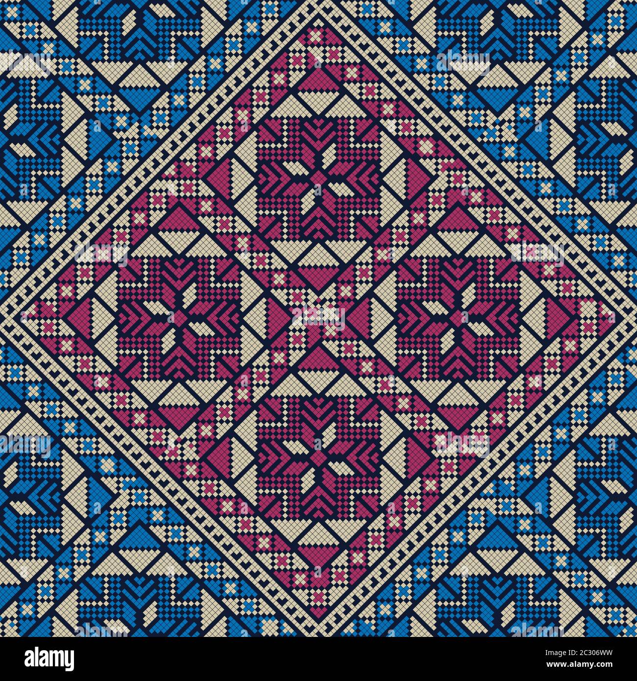 Palestinian embroidery pattern hi-res stock photography and images - Alamy