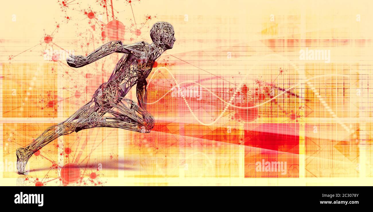 Sports Engineering and Athletic Performance Training Report Stock Photo ...