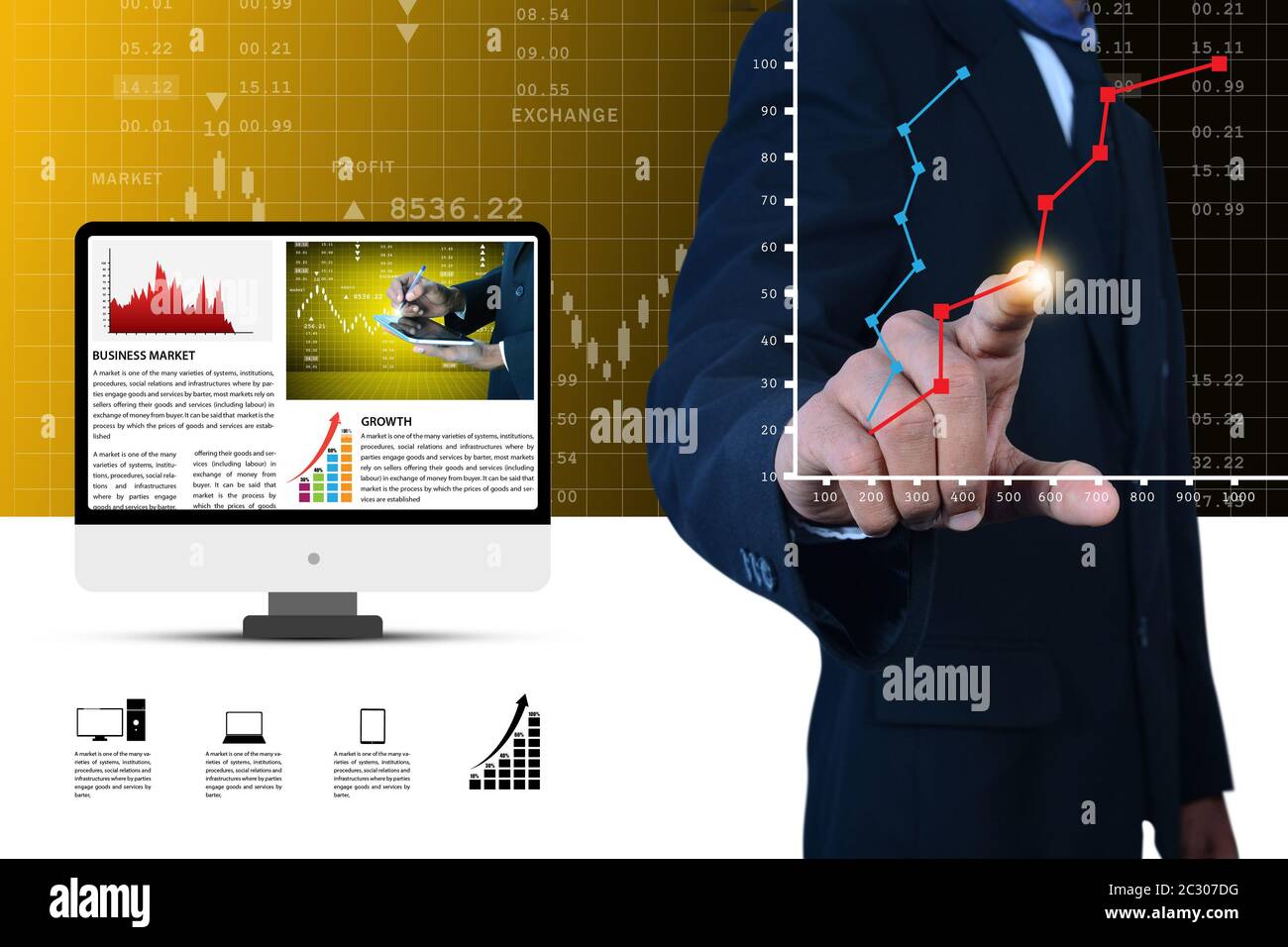 Graphical presentation speech hi-res stock photography and images - Alamy