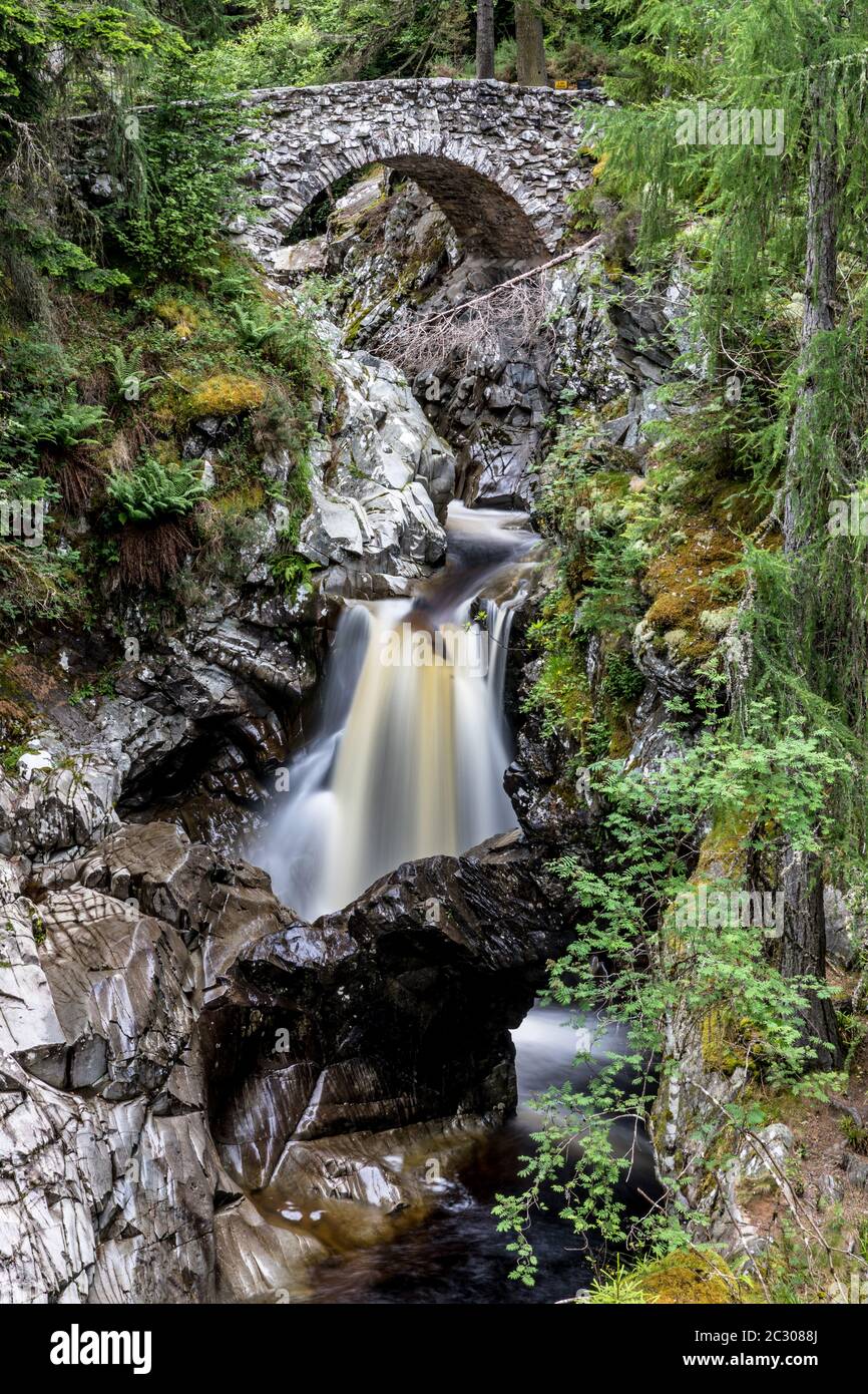 Falls of Bruar Stock Photo - Alamy