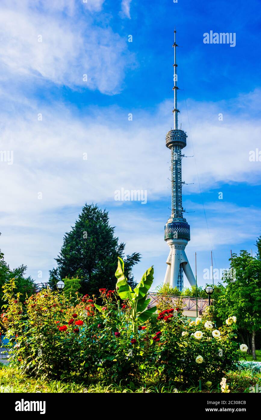 Television Tower in Tashkent, Uzbekistan, second tallest structure in ...