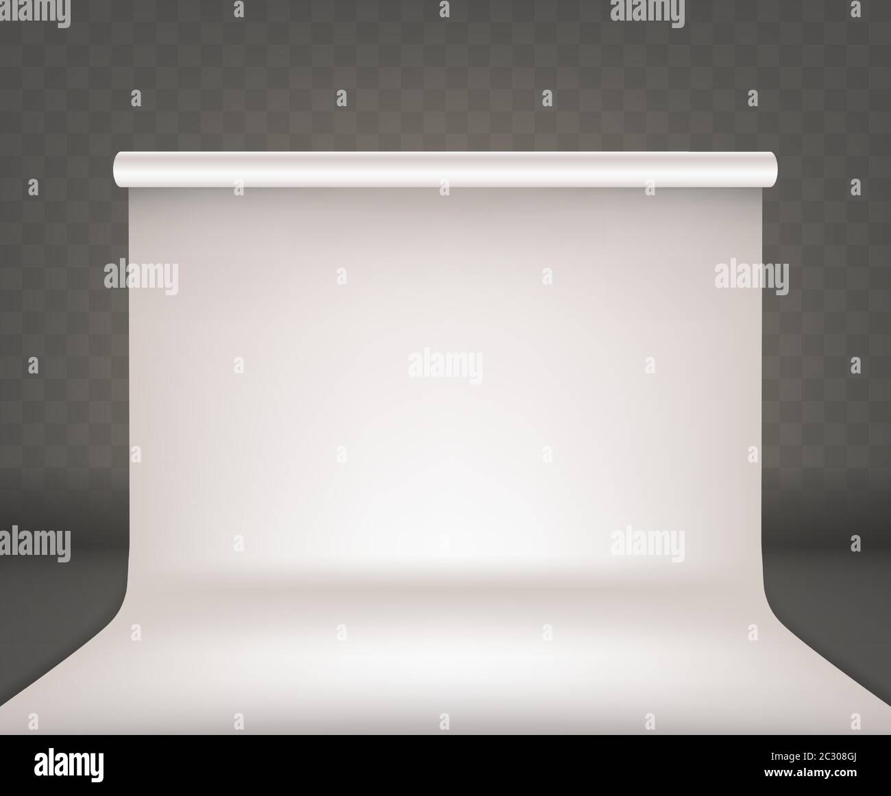 White cyclorama model Stock Vector Images - Alamy