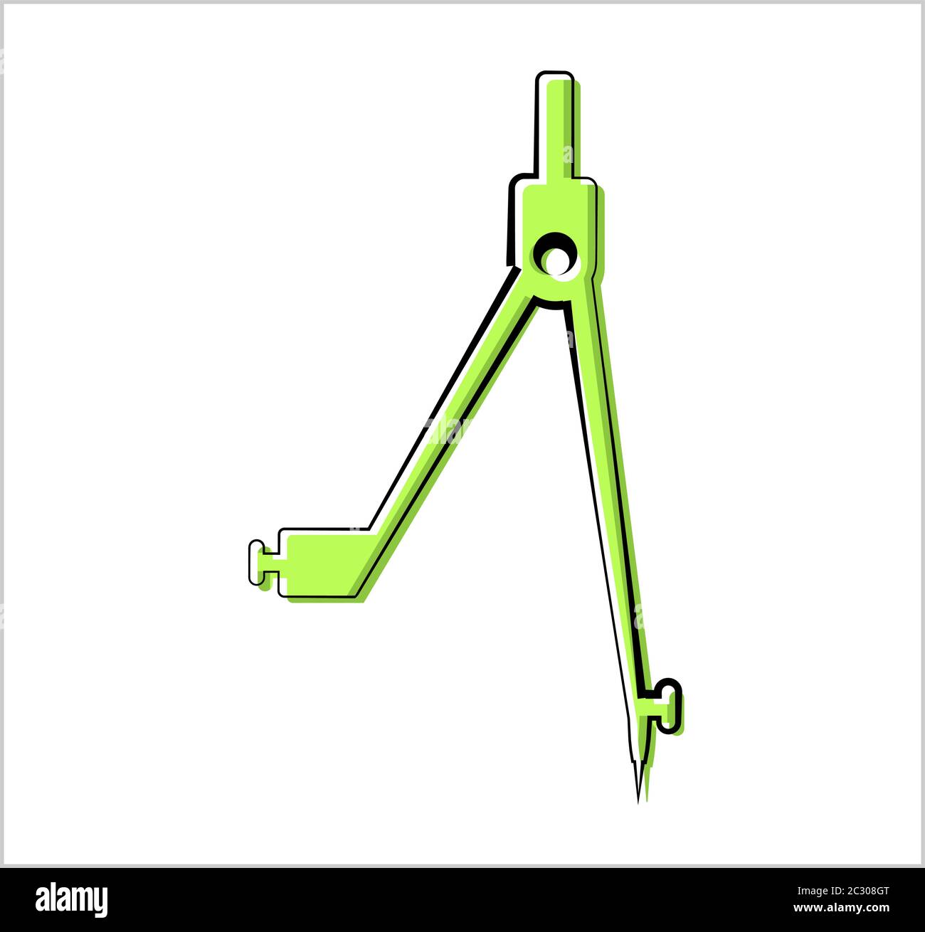 Drawing Compass Clip Art