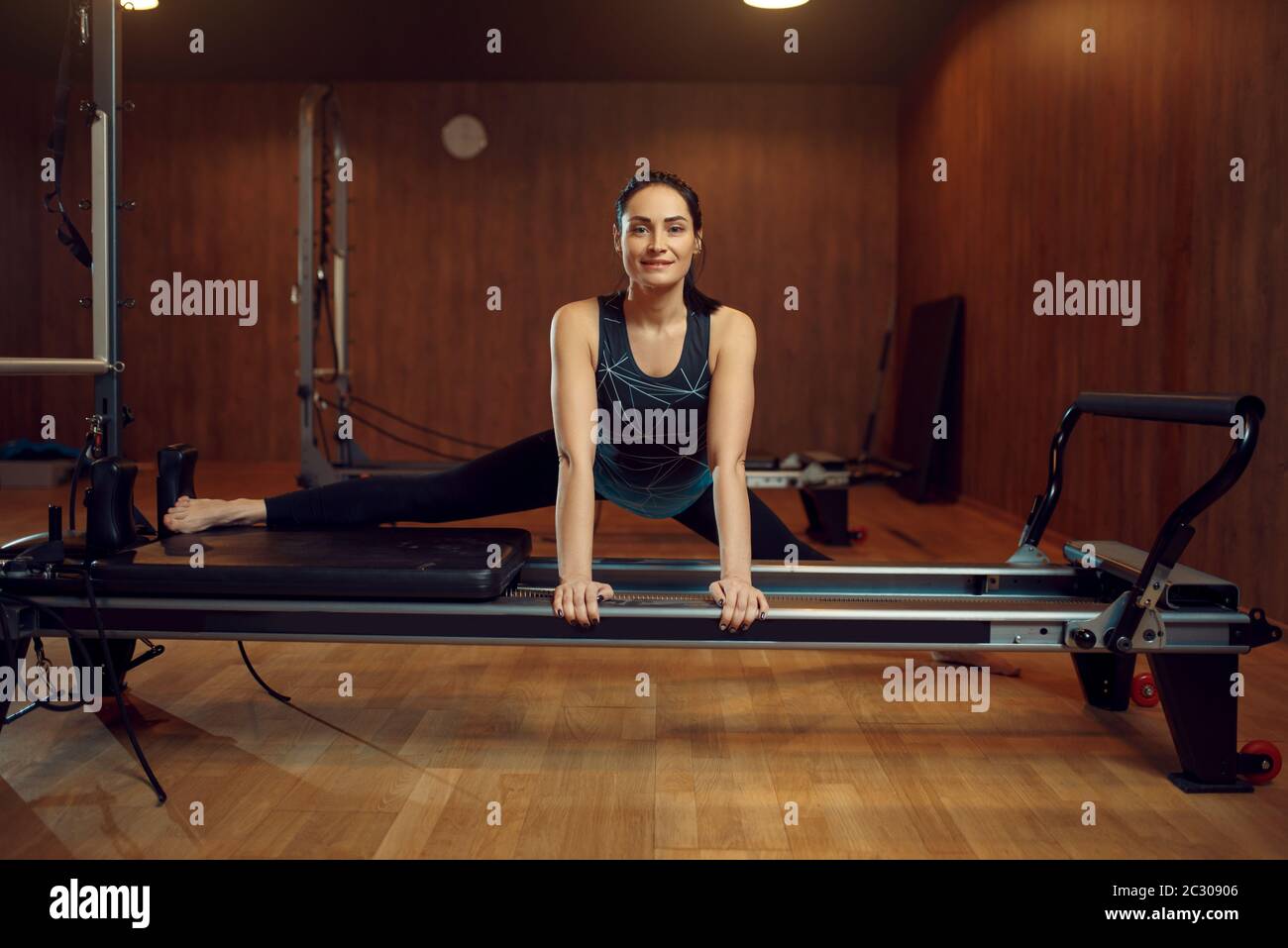 Girl Splits Health Club High Resolution Stock Photography and Images ...