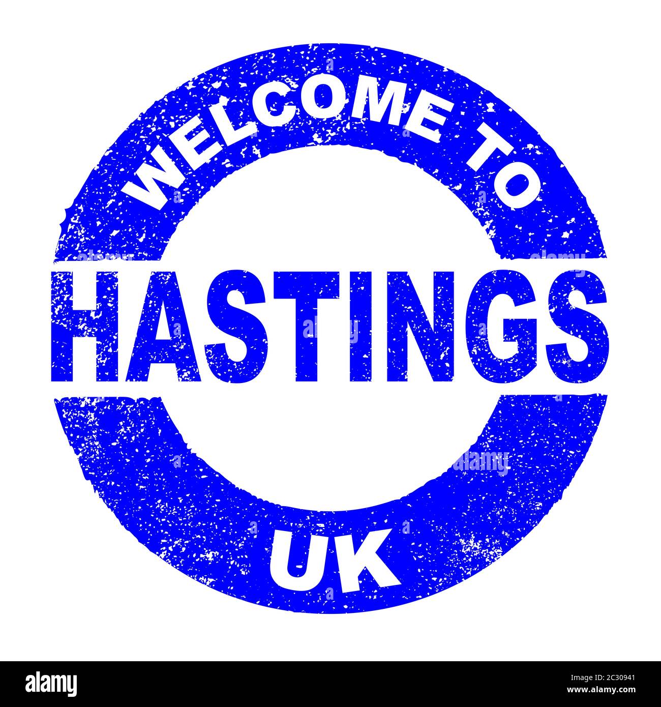 Welcome to hastings sign hi-res stock photography and images - Alamy