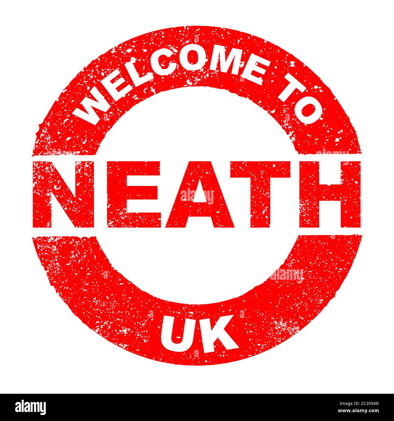 Welcome to wales sign Cut Out Stock Images & Pictures - Alamy