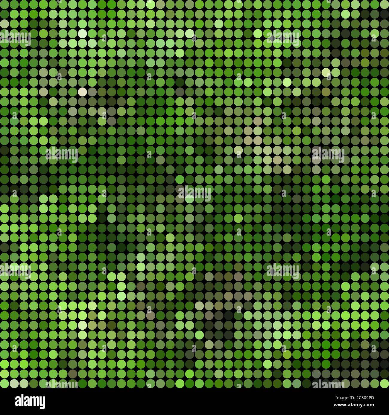 abstract colored round dots background - green Stock Photo - Alamy