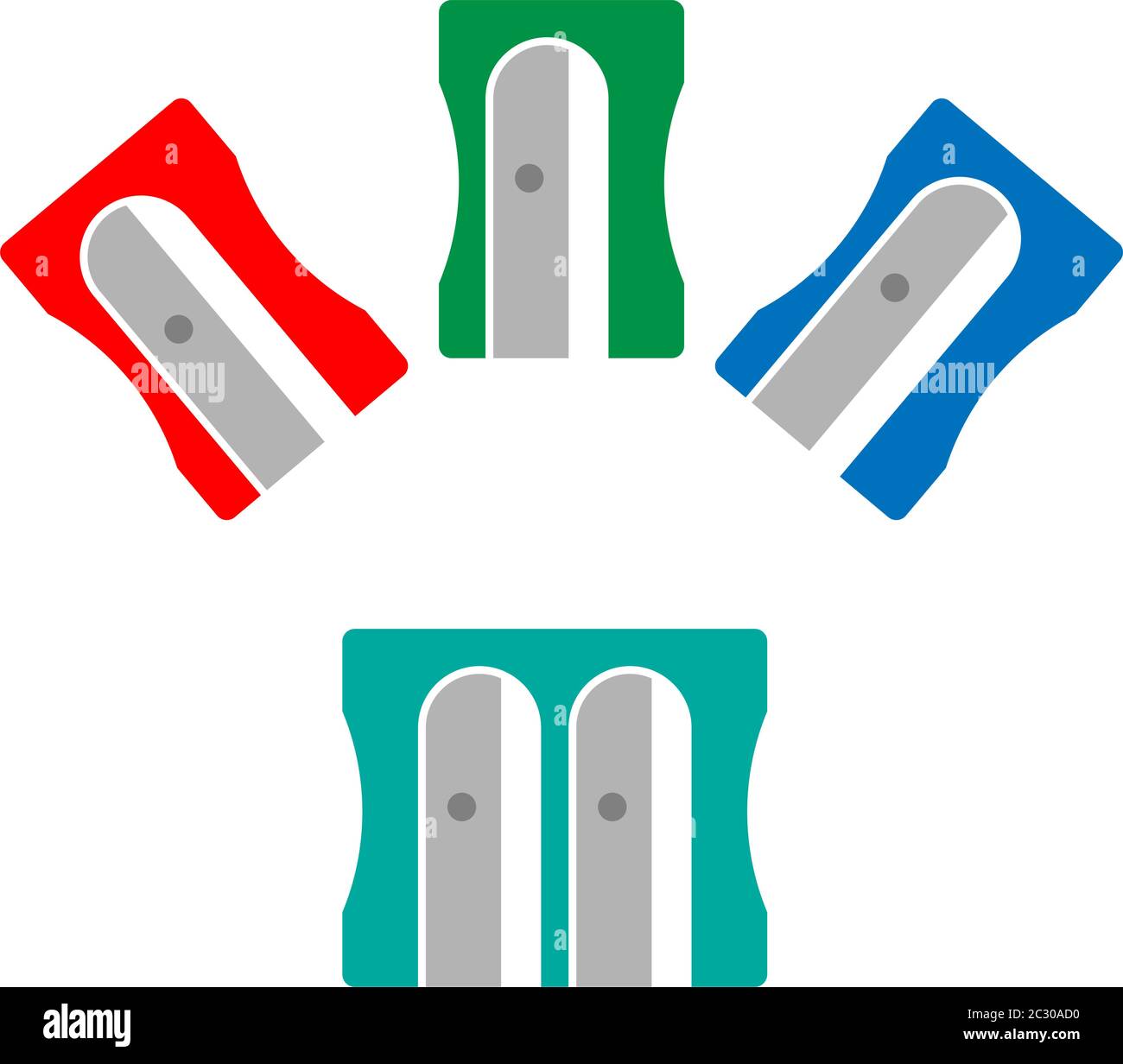 Pencil Sharpener Icon, Sharpener Vector Art Illustration Stock Vector ...