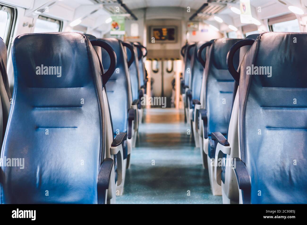 Second class train coach hi-res stock photography and images - Alamy