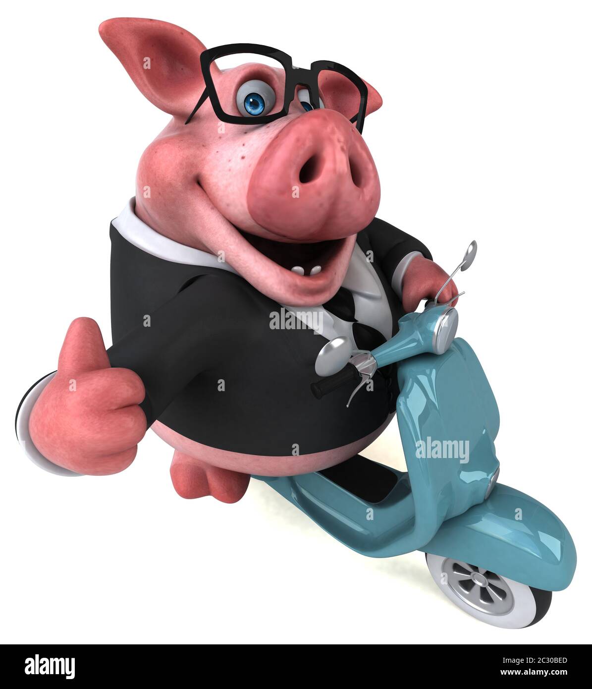 Pig model Cut Out Stock Images & Pictures - Alamy