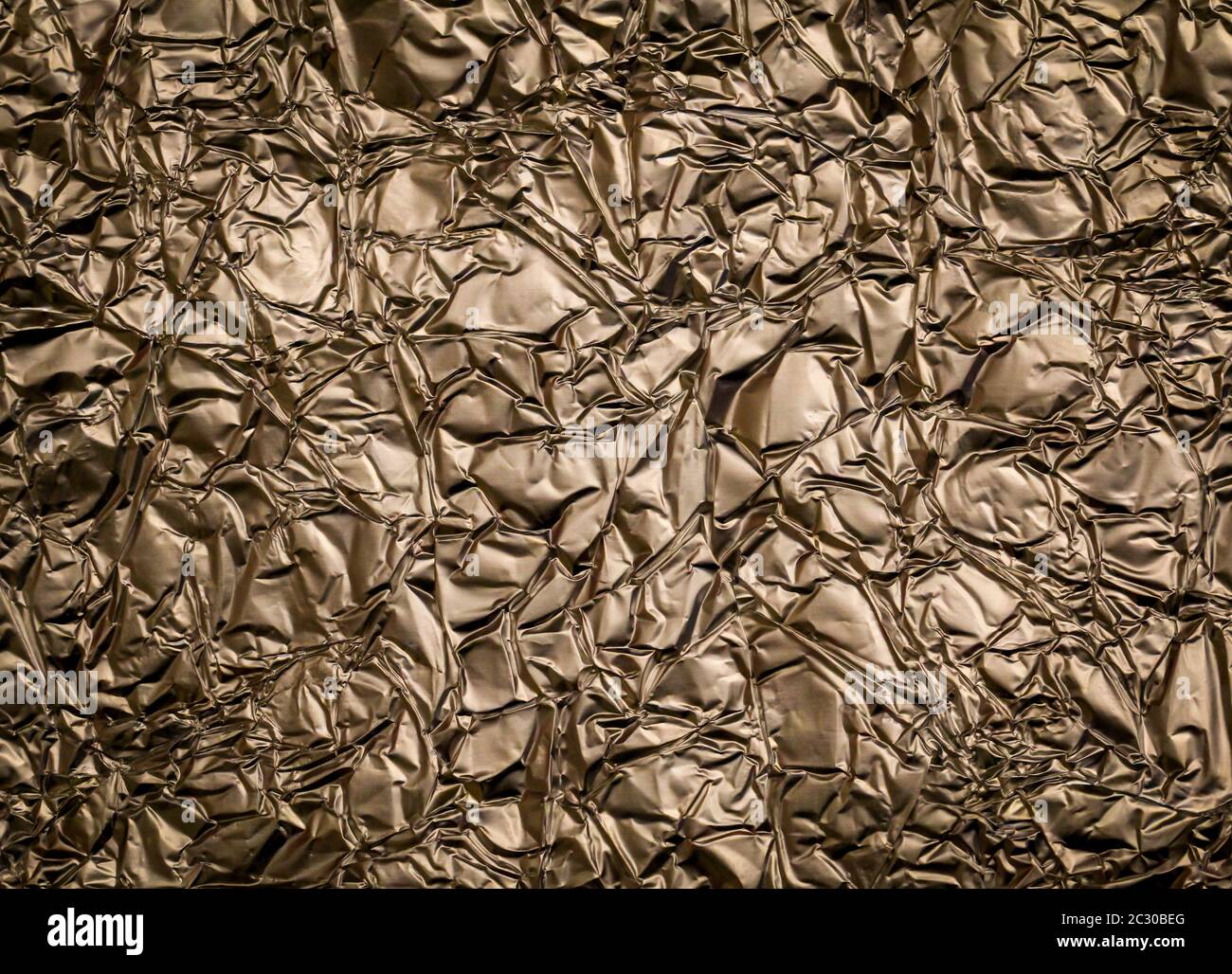 Texture of crumpled aluminum foil, foil texture Stock Photo - Alamy