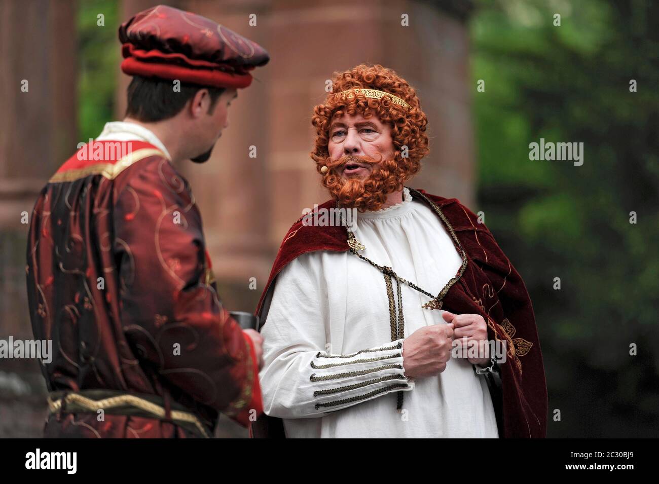 Emperor Frederick I, Barbarossa, in the play The Imperial Diet of 1180 ...