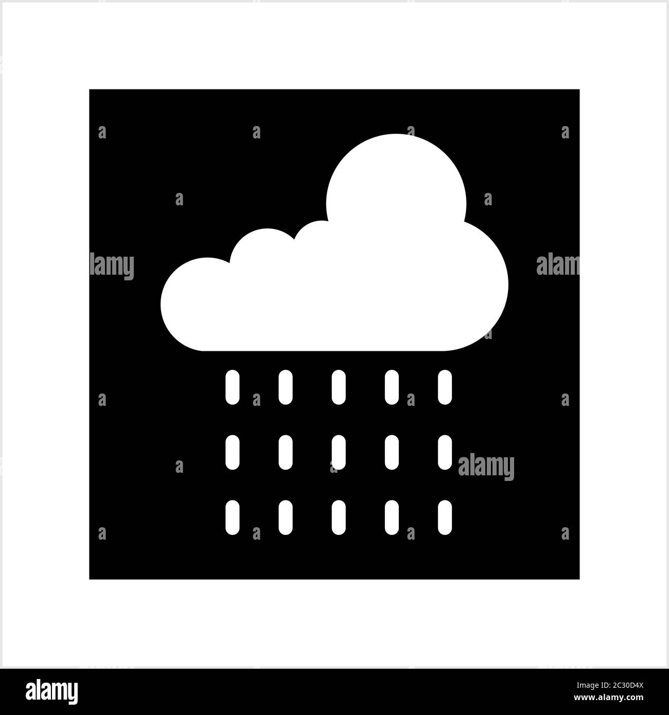 Heavy fall rain Stock Vector Images - Alamy