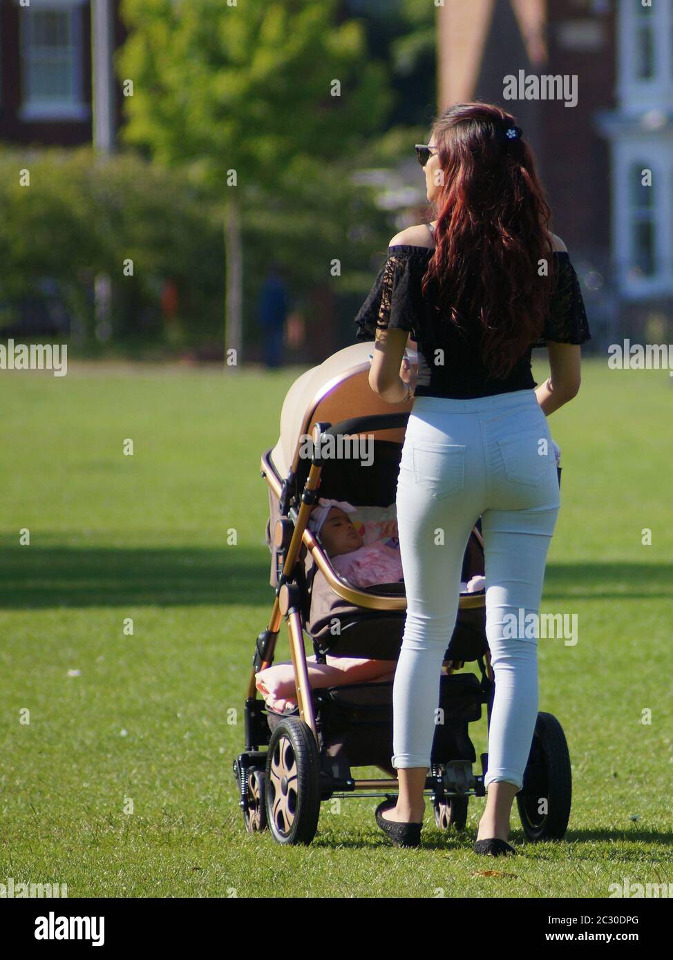 Woman And Pram High Resolution Stock Photography and Images - Alamy