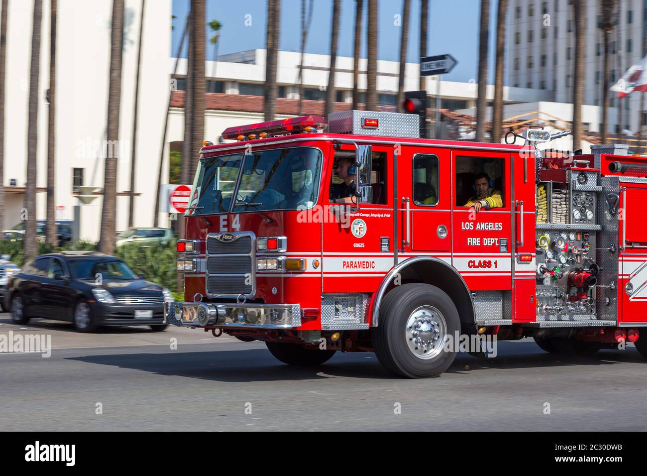 Los angeles city fire dept hi-res stock photography and images - Alamy