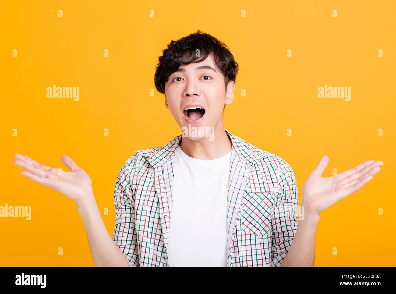 Happy yelling hi-res stock photography and images - Alamy