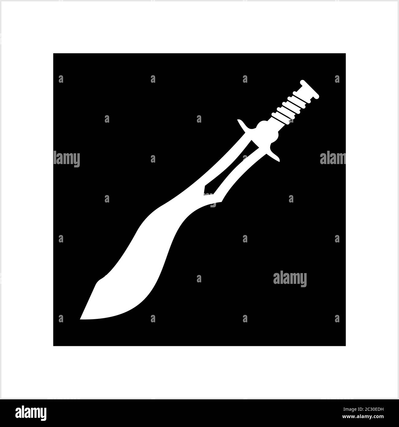 Sword Icon, Sword Vector Art Illustration Stock Vector Image & Art - Alamy