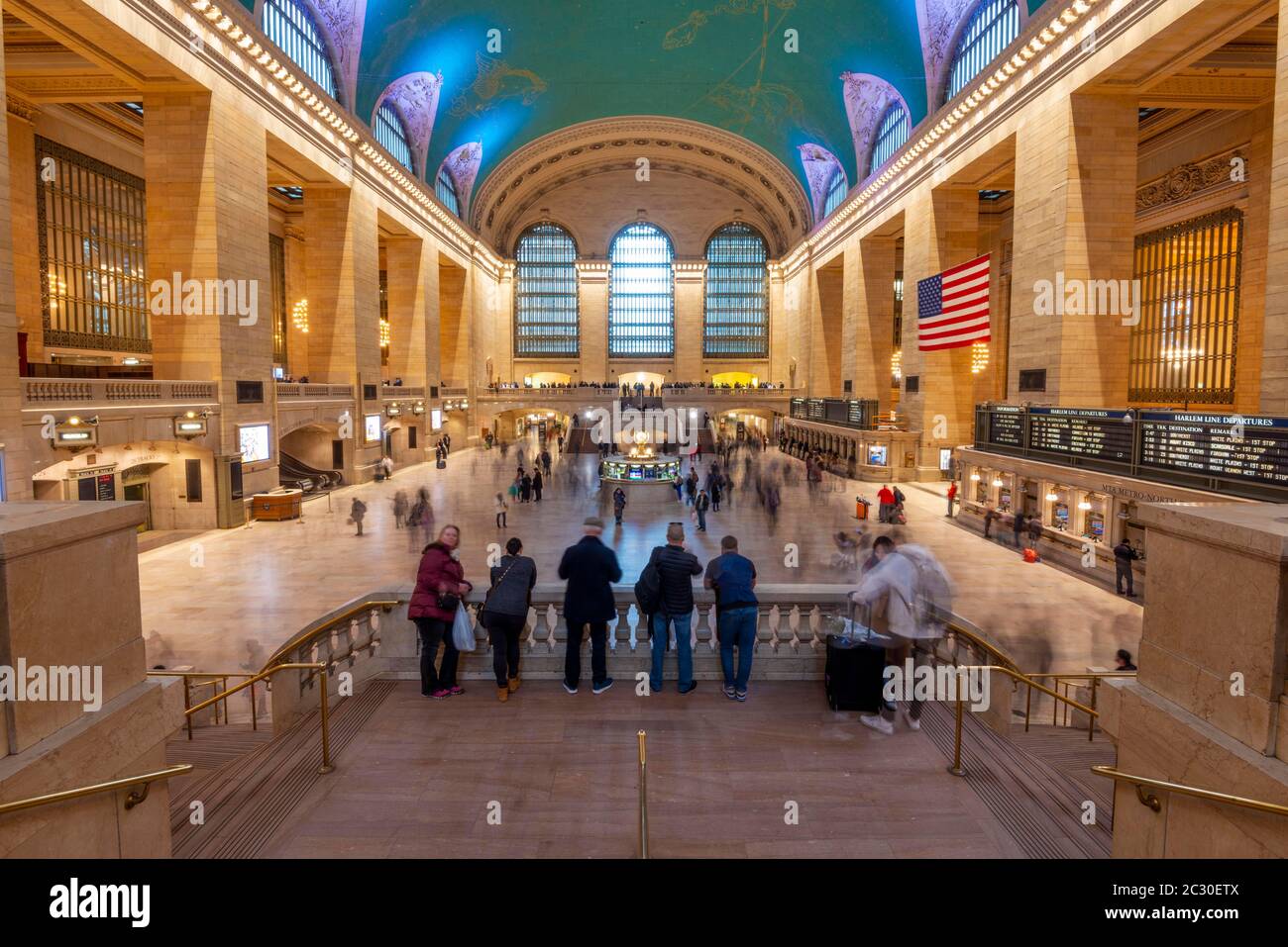 Interior view of Grand Central Station, Grand Central Terminal ...