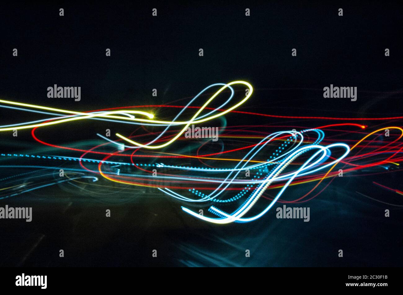 Abstract colourful blurry light pattern Stock Photo - Alamy