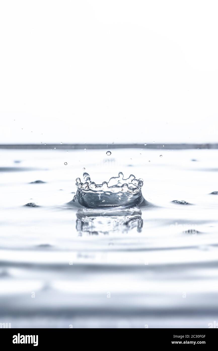 water drop background Stock Photo - Alamy