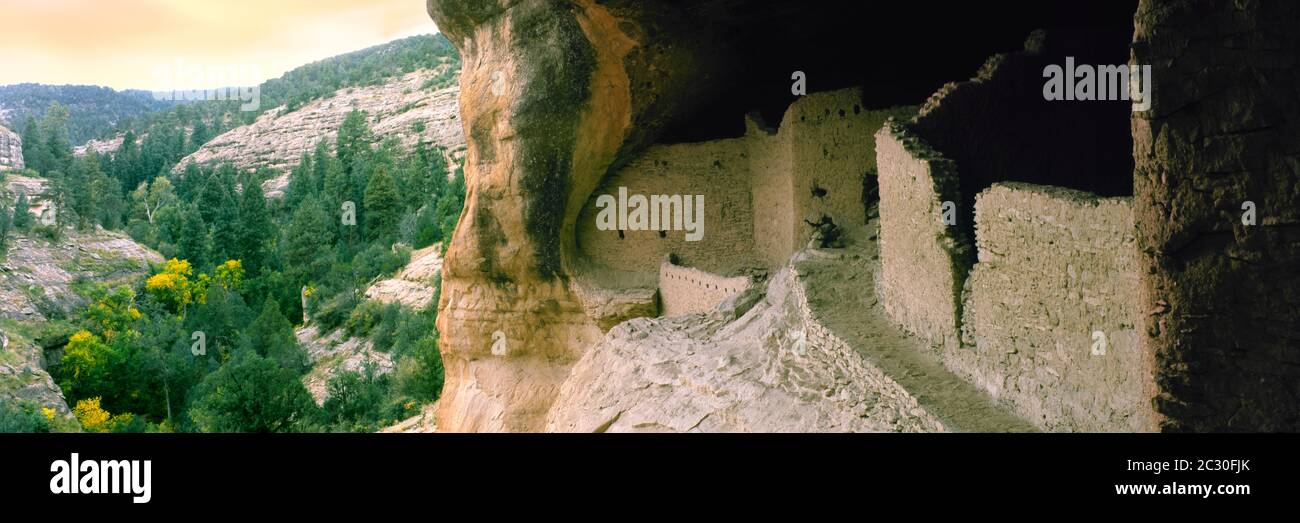 Gila cliff dwellings new mexico hi-res stock photography and images - Alamy