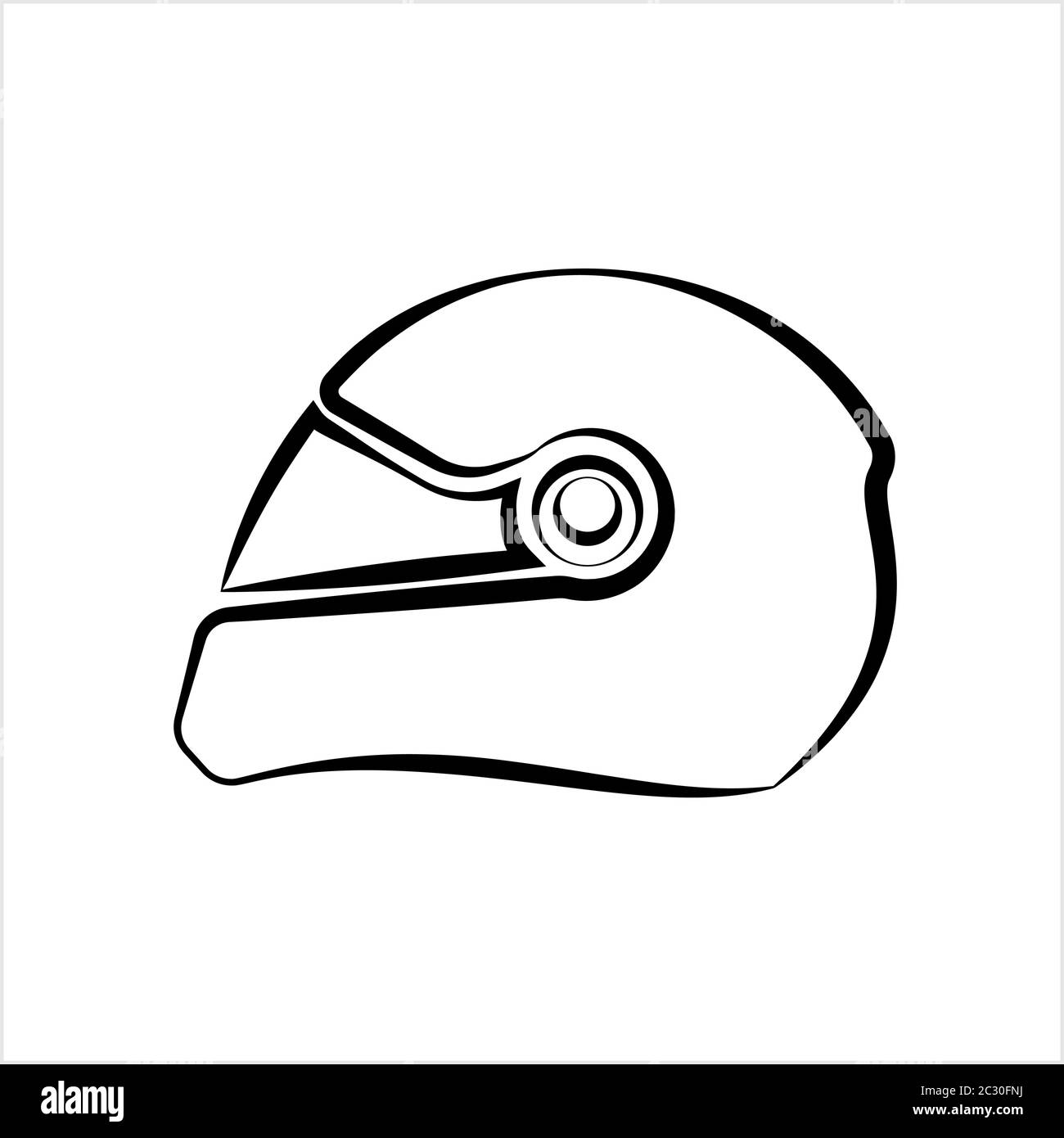 Helmet Icon, Helmet Vector Art Illustration Stock Vector Image & Art ...