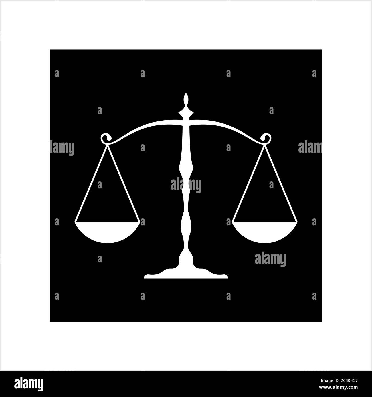 Weight Balance Icon Vector Art Illustration Stock Vector Image & Art ...