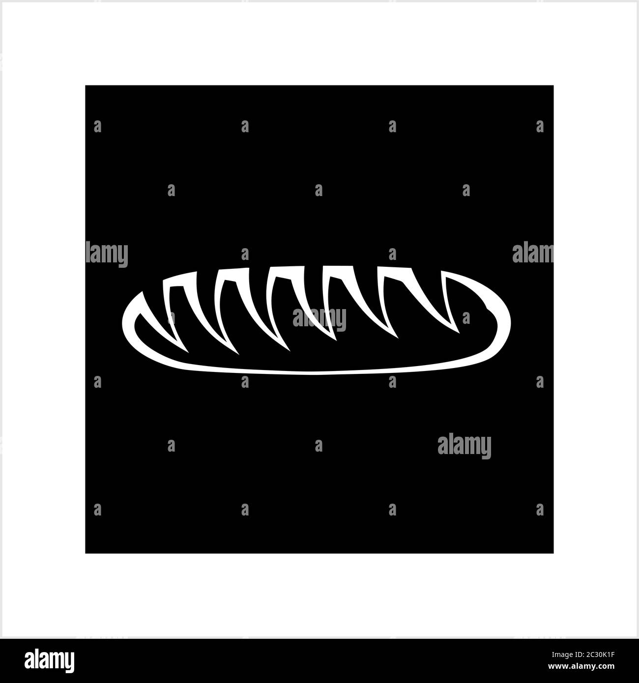 French Bread Icon Vector Art Illustration Stock Vector Image & Art - Alamy