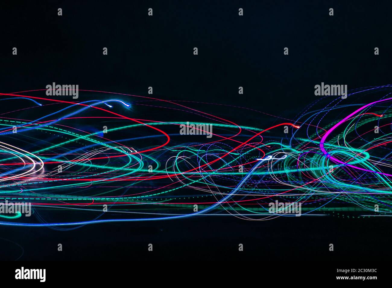 Abstract colourful blurry light pattern Stock Photo - Alamy