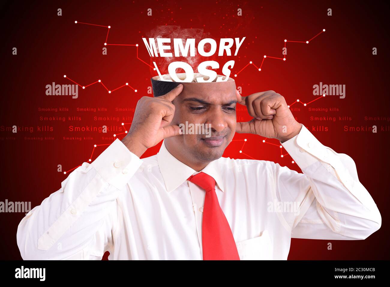 Memory loss concept Stock Photo - Alamy