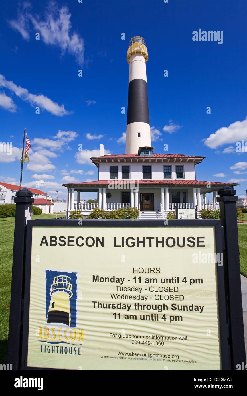 Atlantic city lighthouse hi-res stock photography and images - Alamy