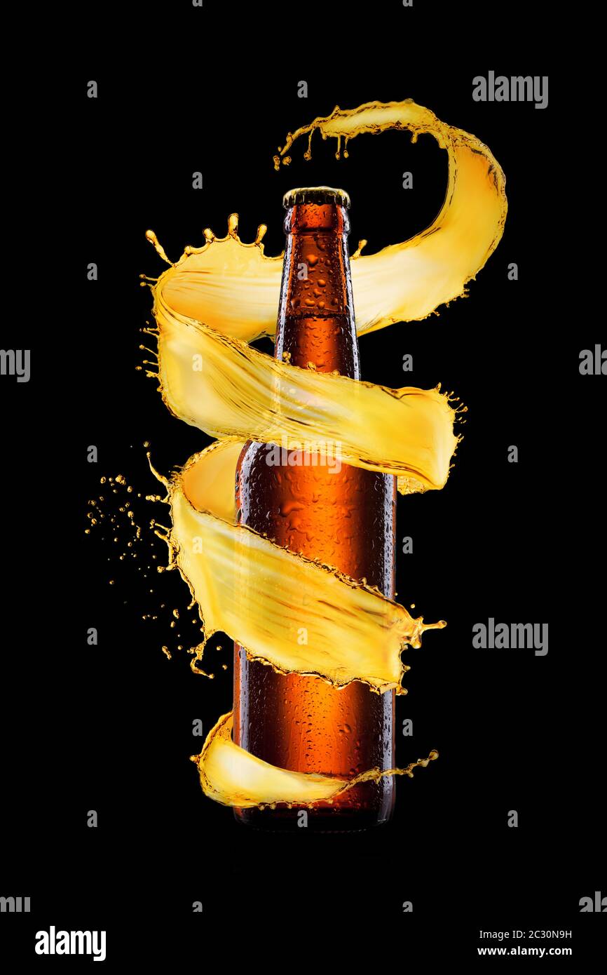 Beer splash hi-res stock photography and images - Alamy