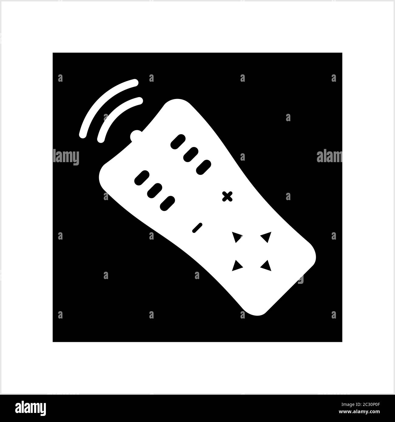 Remote Icon, Remote Vector Art Illustration Stock Vector Image & Art ...