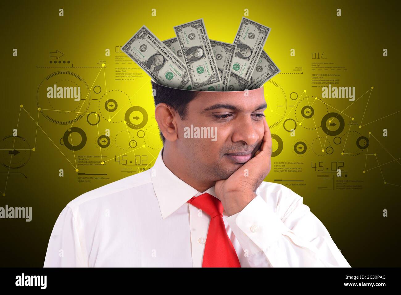 Concept of investment thinking Stock Photo - Alamy