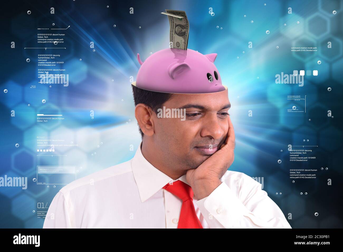 Concept of investment thinking Stock Photo - Alamy