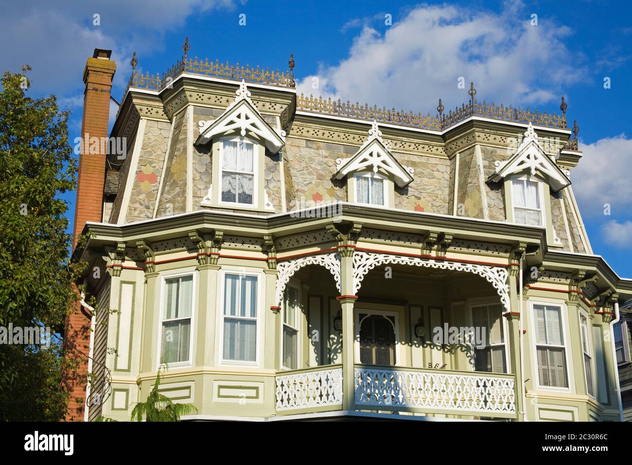 Victorian Architecture, Cape May, New Jersey, USA Stock Photo - Alamy