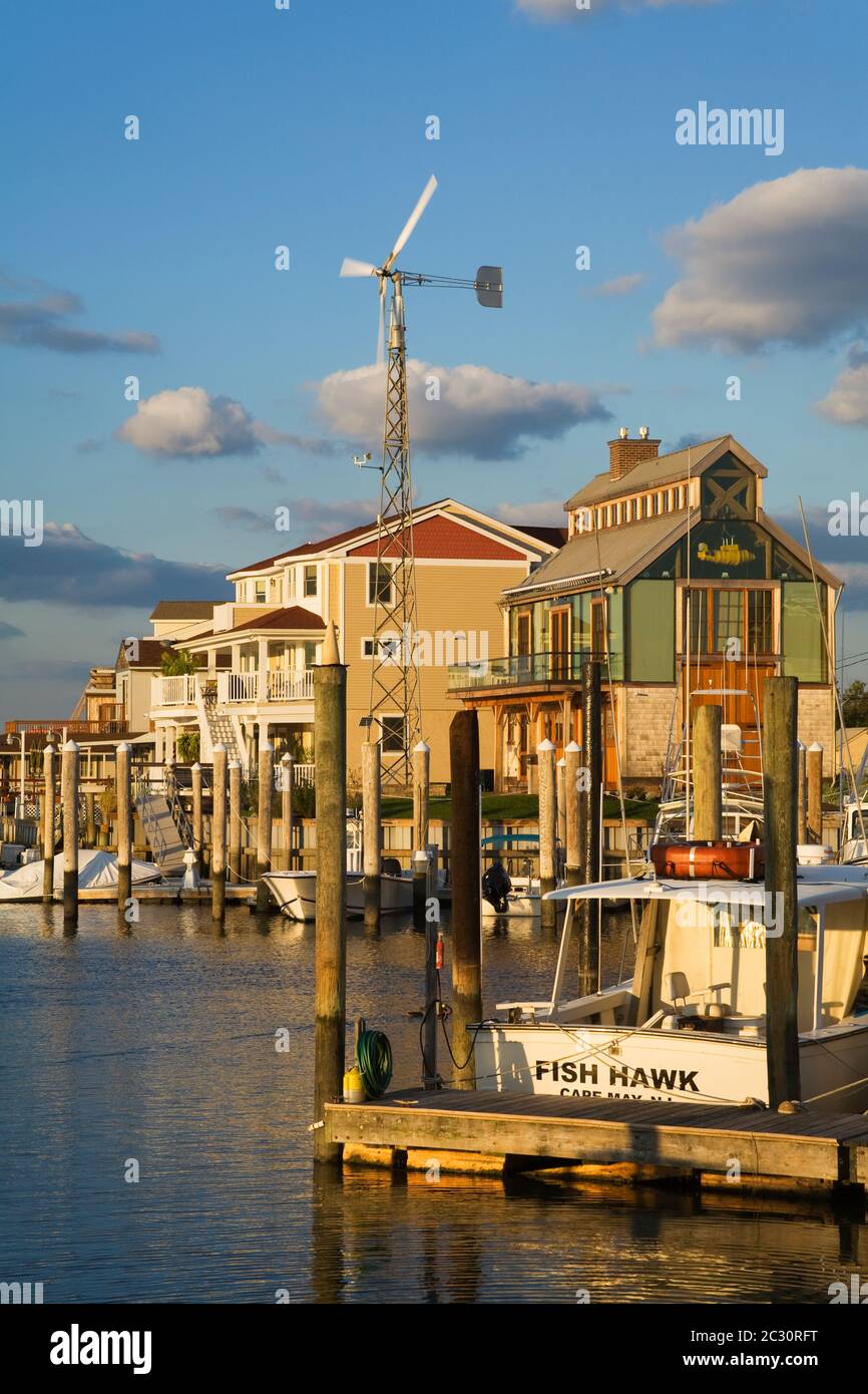 Cape May Harbor, Cape May County, New Jersey, USA Stock Photo - Alamy