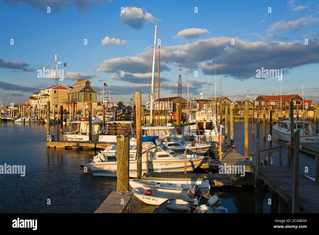 Cape May Harbor, Cape May County, New Jersey, USA Stock Photo - Alamy