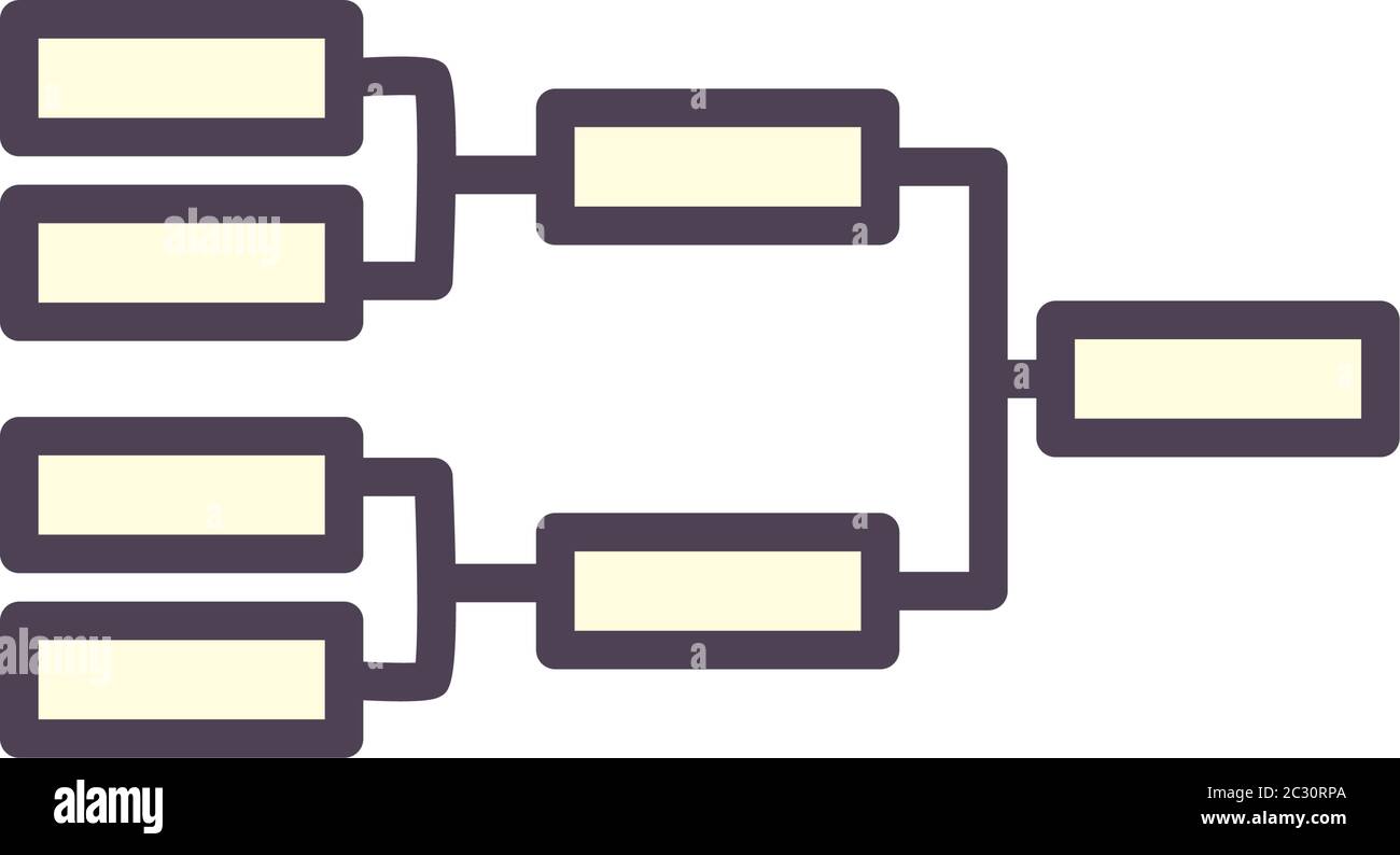 playoffs schedule line and fill style icon design, Soccer football ...