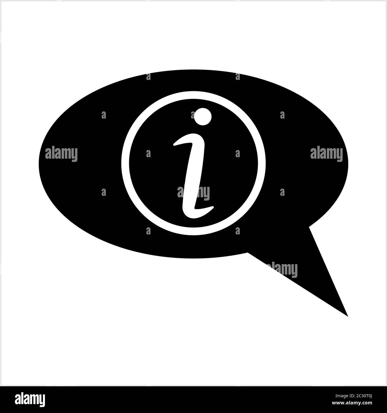 Information Icon, Info Icon Vector Art Illustration Stock Vector Image ...