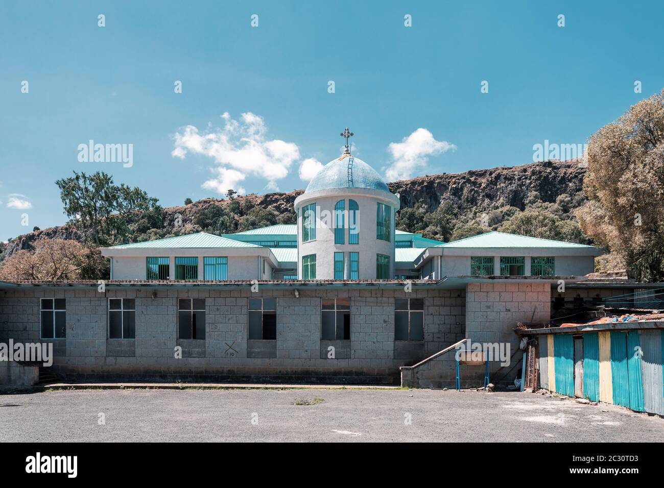 Debre Libanos, monastery in Ethiopia Stock Photo - Alamy